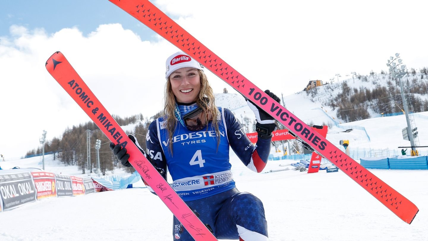 Mikaela Shiffrin's amazing World Cup victory at number 100 declares her ...