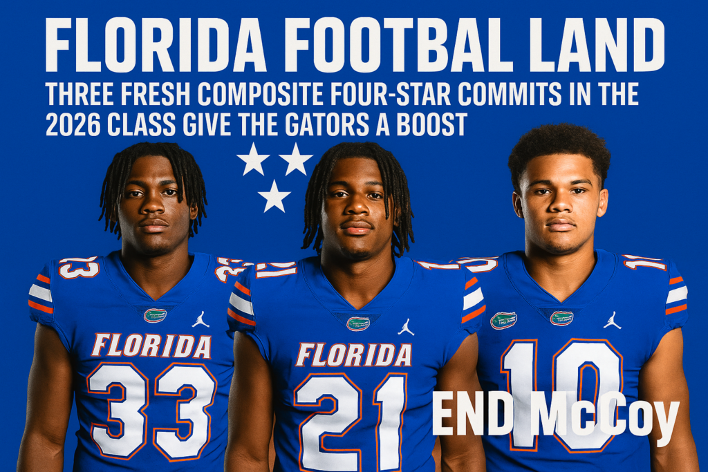 Florida football land Three fresh Composite four-star commits in the ...