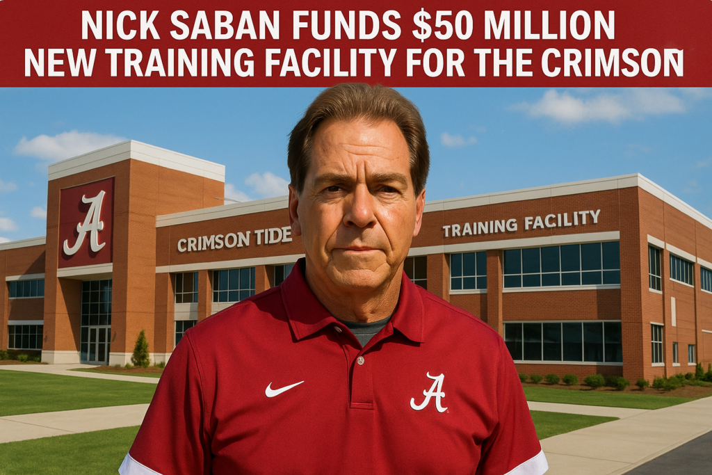 Nick Saban funds an epic $50 million new training facility for the ...