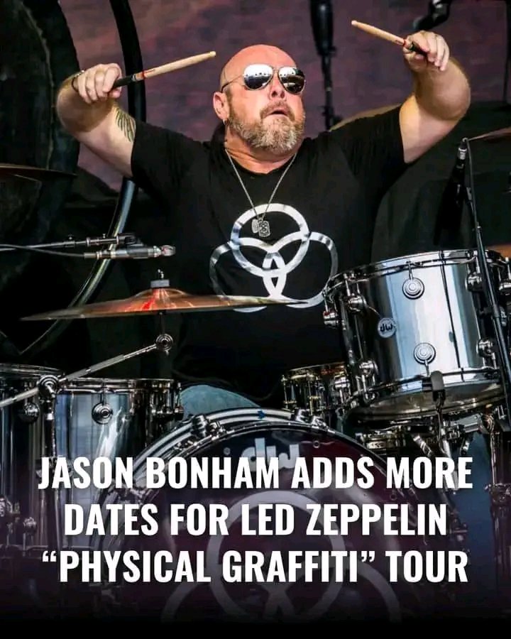 Jason Bonham, son of renowned drummer John Bonham, is back on the road ...