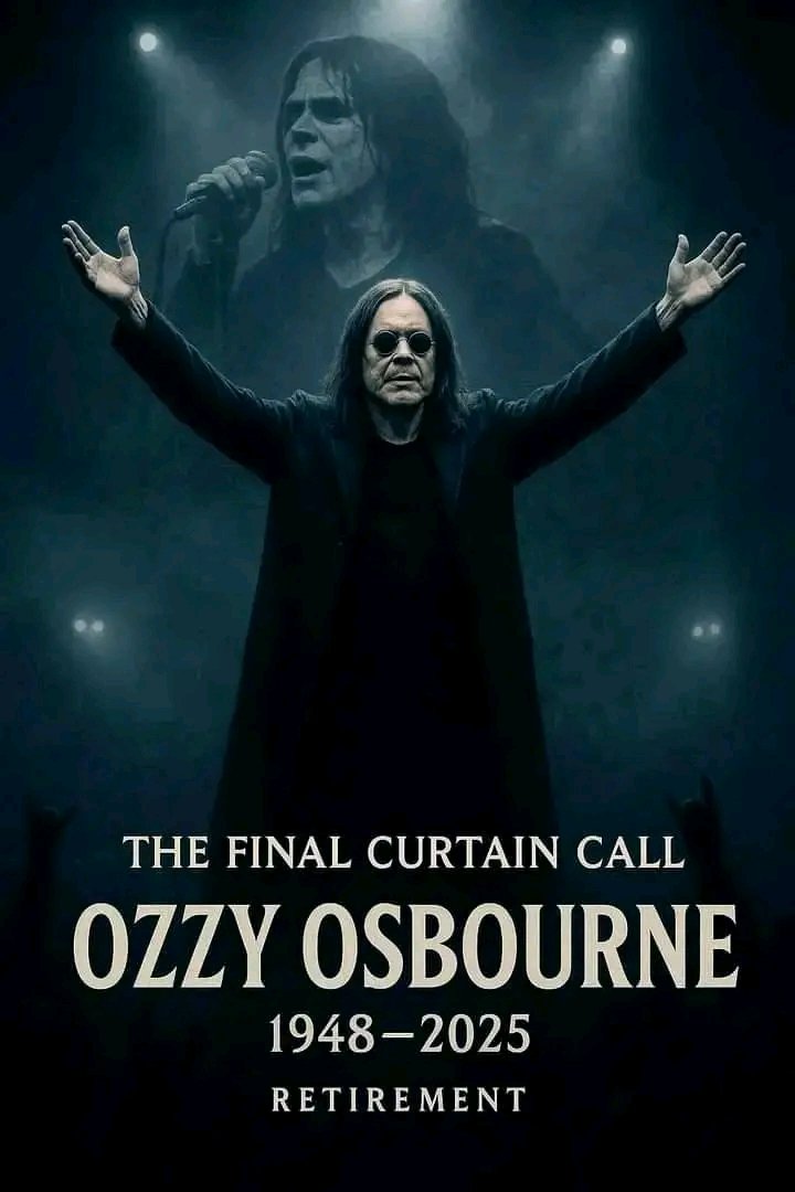 Ozzy Osbourne has announced his retirement from music at the age of 76 ...