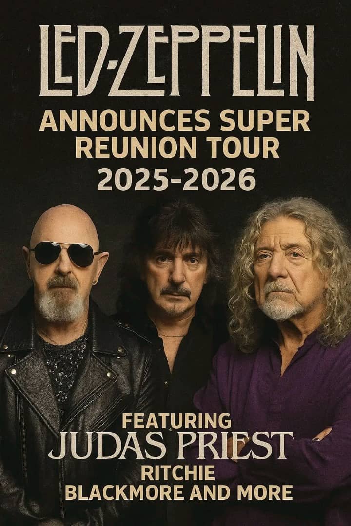 Led Zeppelin Announces Historic Super Reunion Tour with Star-Studded ...