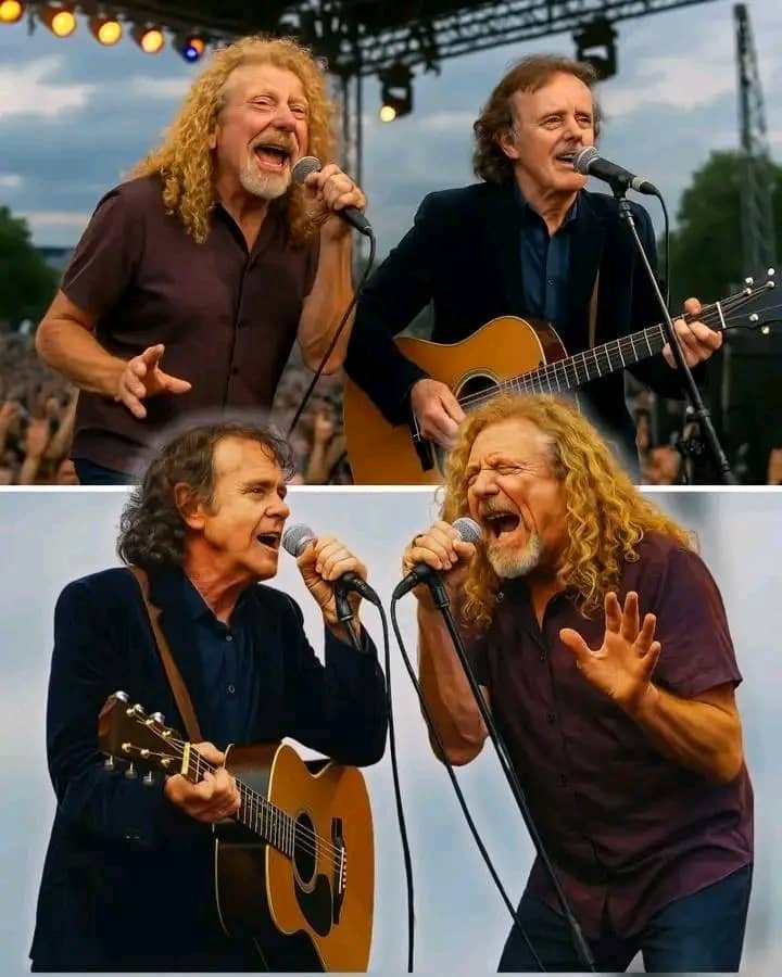 When Legends Collide: Robert Plant and Donovan Cast a Spell at the ...