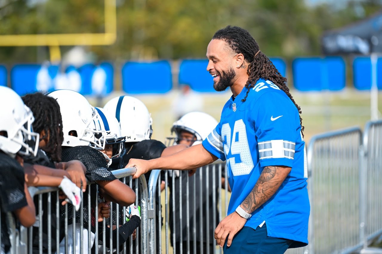 The Detroit Lions donated a new football field to the Boys and Girls ...