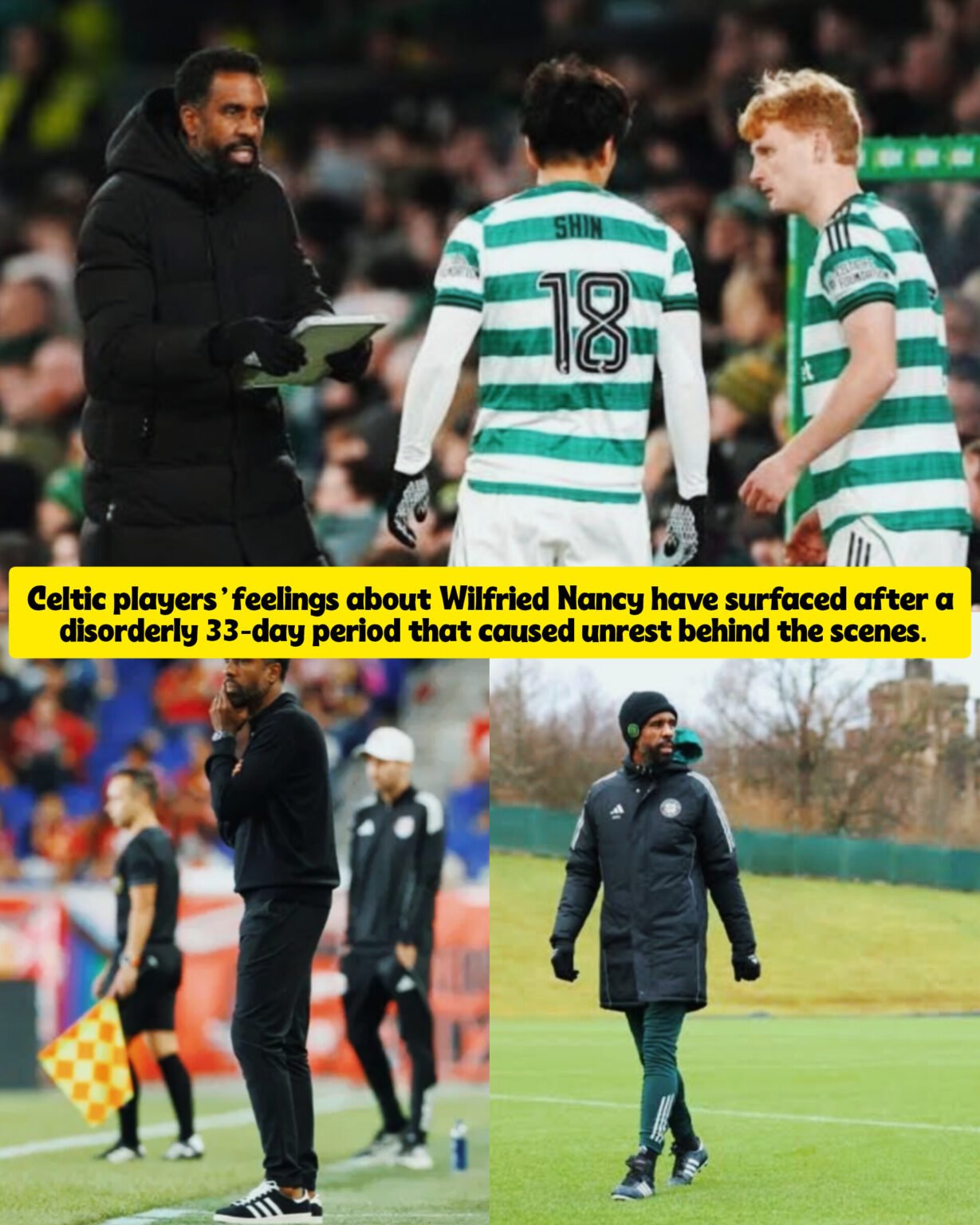 Celtic Dressing Room Discontent Emerges After Wilfried Nancy’s Brief ...