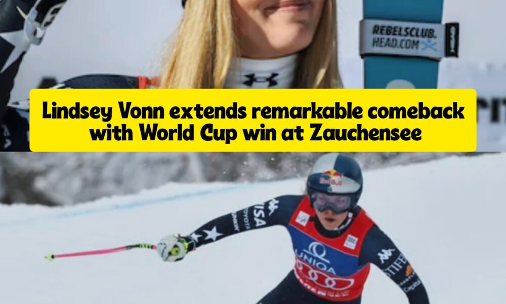 Lindsey Vonn delivers another masterclass with World Cup downhill ...