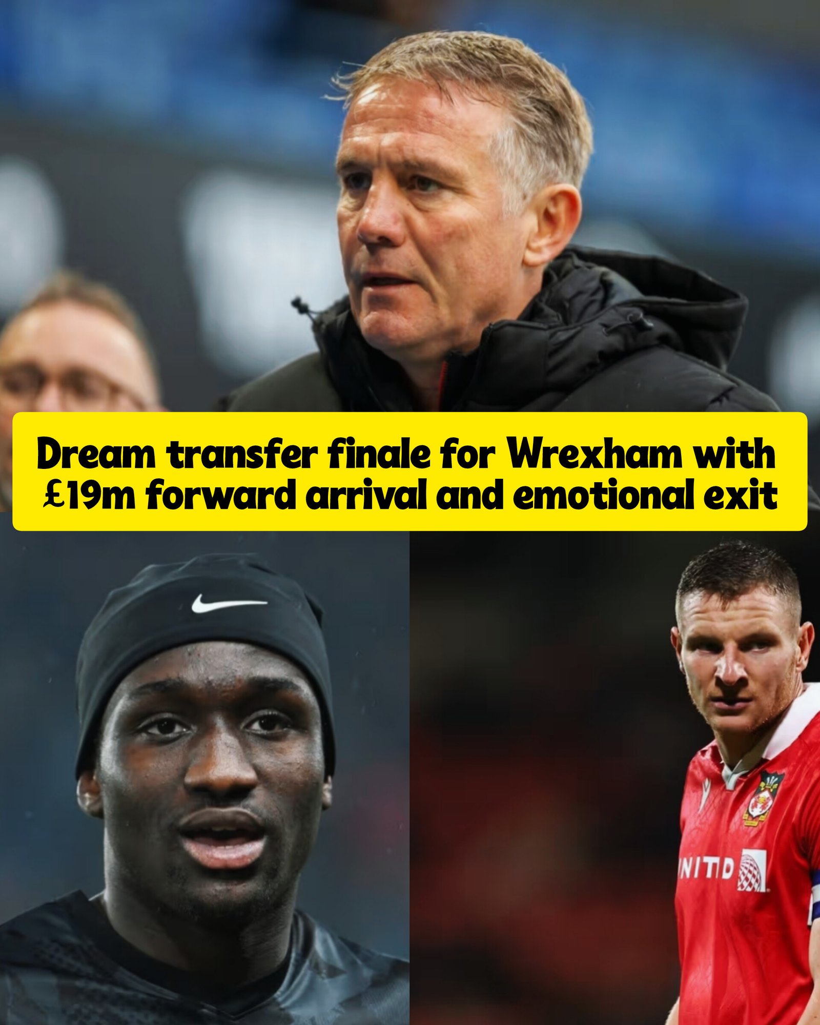 Wrexham land £19m striker as Ryan Reynolds favourite departs in perfect ...