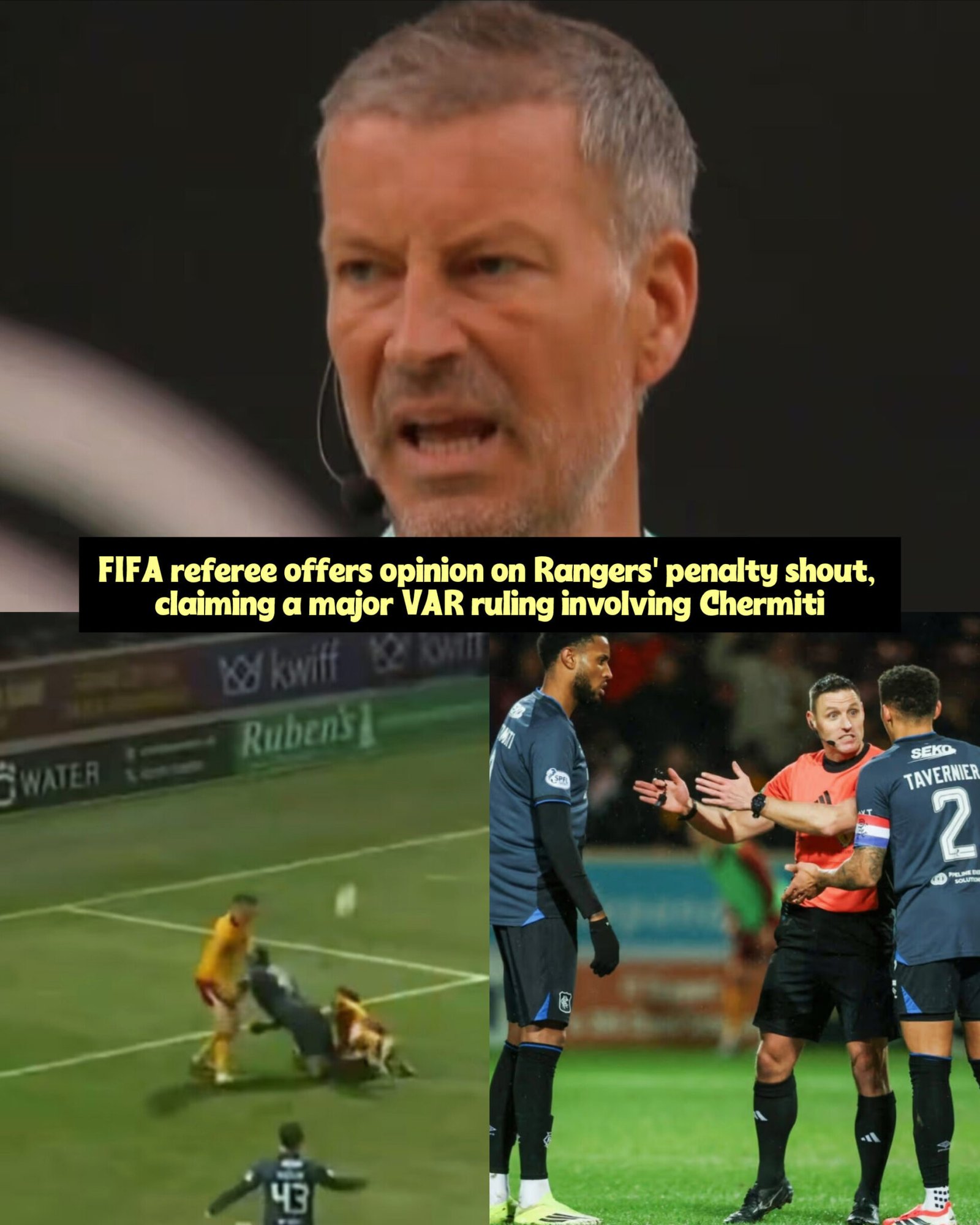 Referee from FIFA weighs in on Rangers' penalty claim, raising major ...