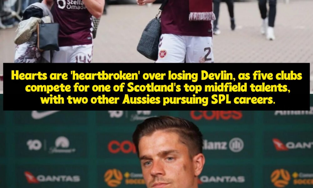 Hearts are 'gutted' to lose Devlin as five clubs compete for what is ...
