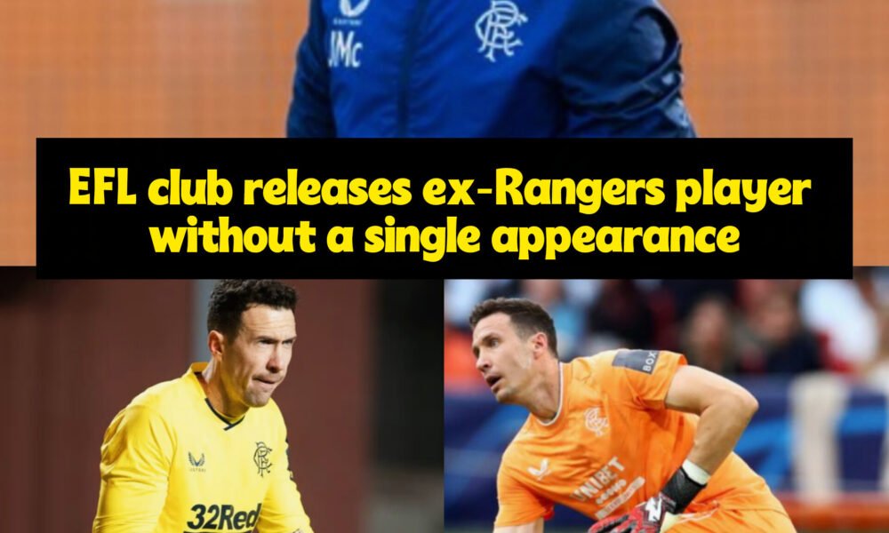 Former Rangers player let go by EFL team without playing a game ...