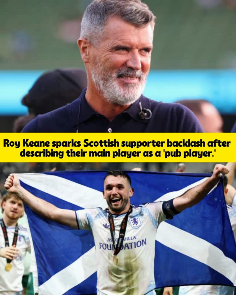 Roy Keane faces criticism from Scottish fans after referring to their ...