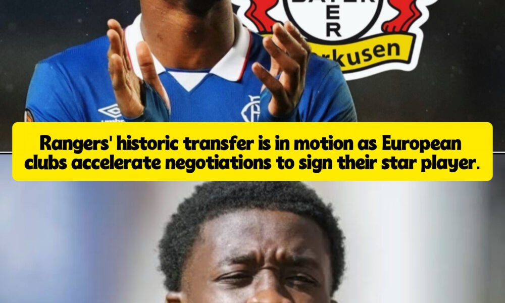 Rangers' record-breaking sale is underway as European giants speed up ...